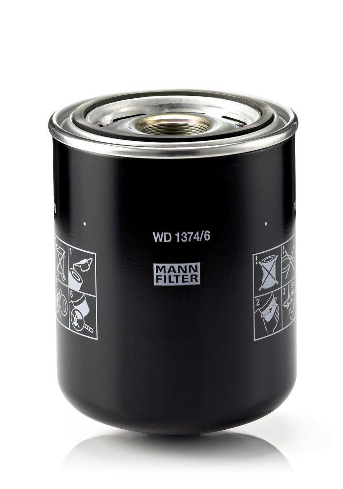Filtro, sistema hidráulico operador MANN-FILTER WD1374/6 - Precio: 78 ...
